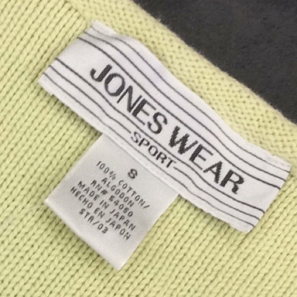 Jones Wear | Sweaters | Vintage Jones Wear Sport Sweater | Poshmark